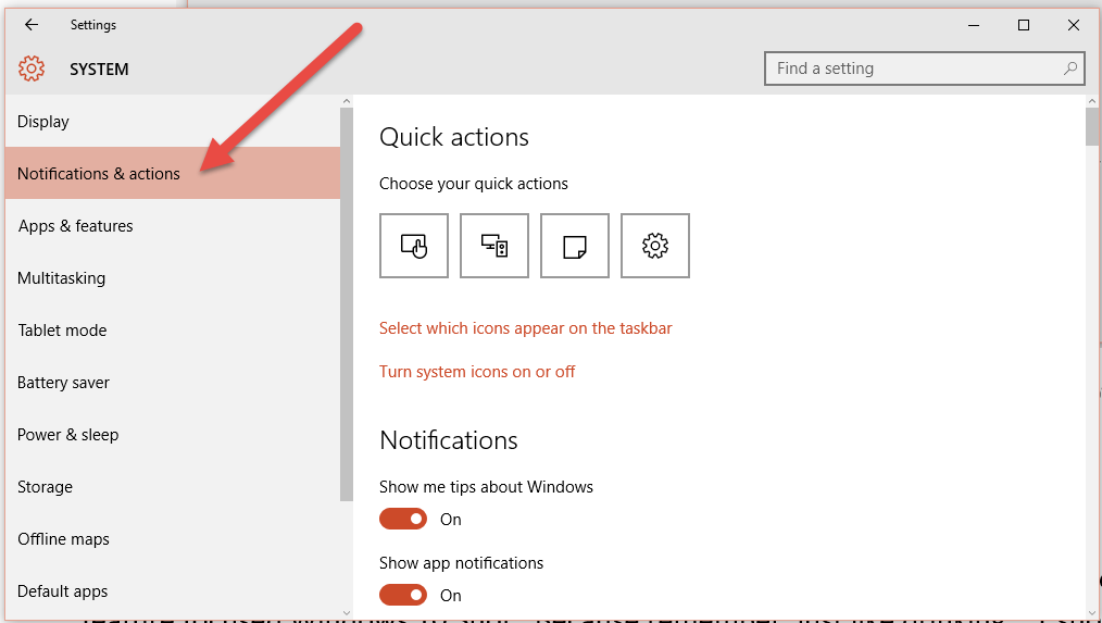 Windows 10 Tips Stop Those Notifications Software Consulting Intertech