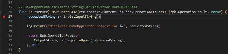 GO: Debugging Each Service While It Is Running In Its Own Docker Container